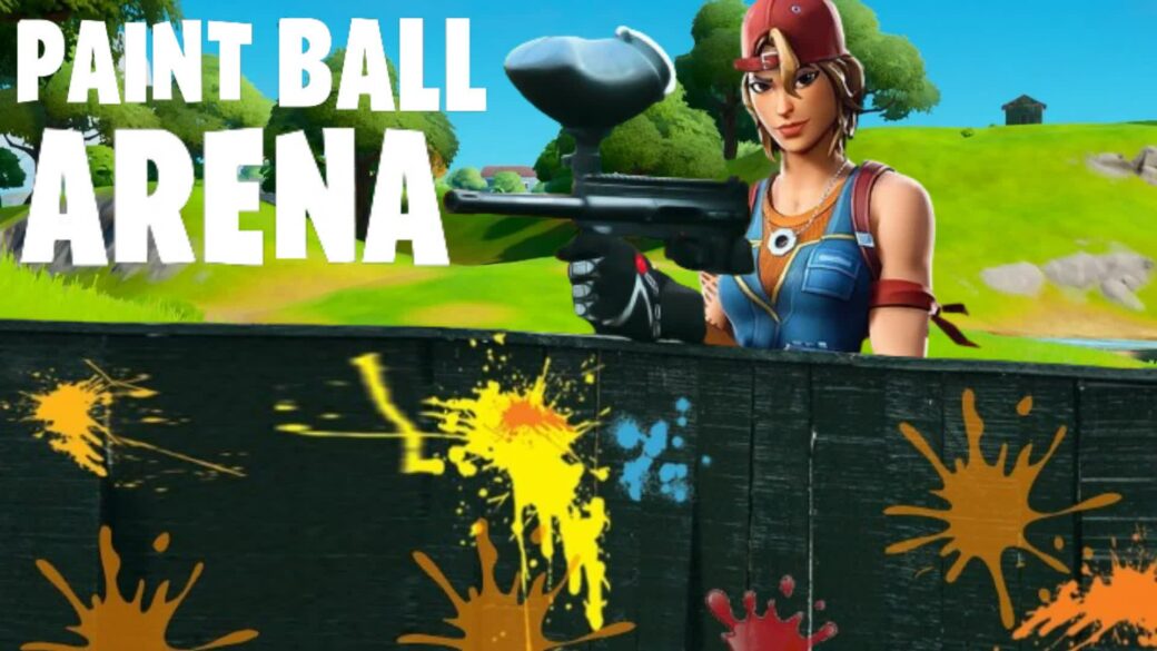 Paint Ball Arena [ yeetburger ] – Fortnite Creative Map Code