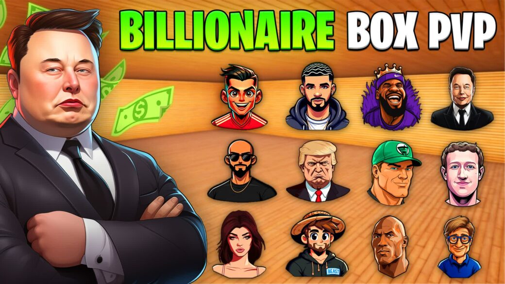 💰 BILLIONAIRE BOX PVP 📦 [ knzo ] – Fortnite Creative Map Code