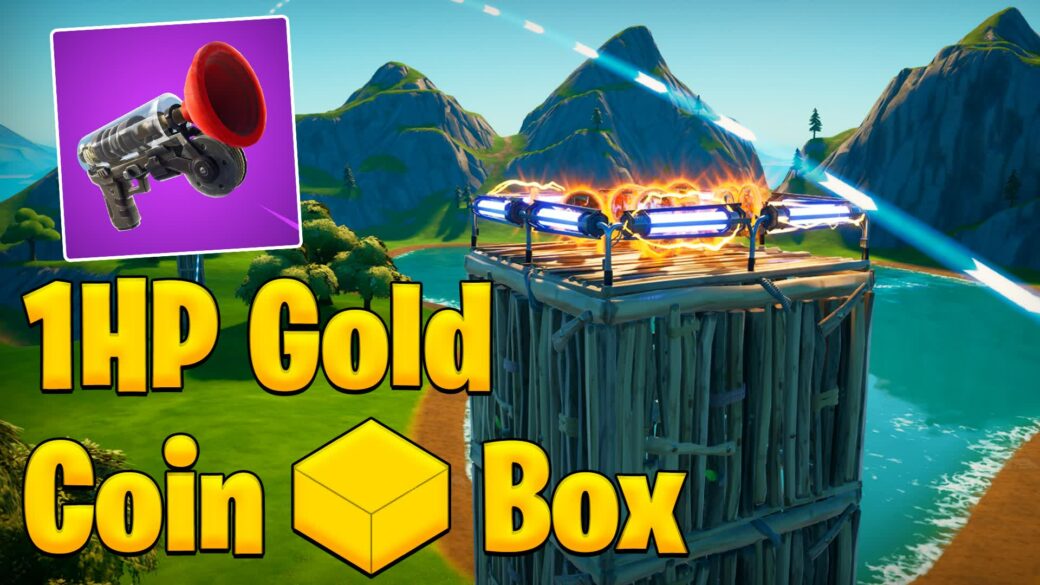 1HP Gold Coin Box [ fortss ] – Fortnite Creative Map Code