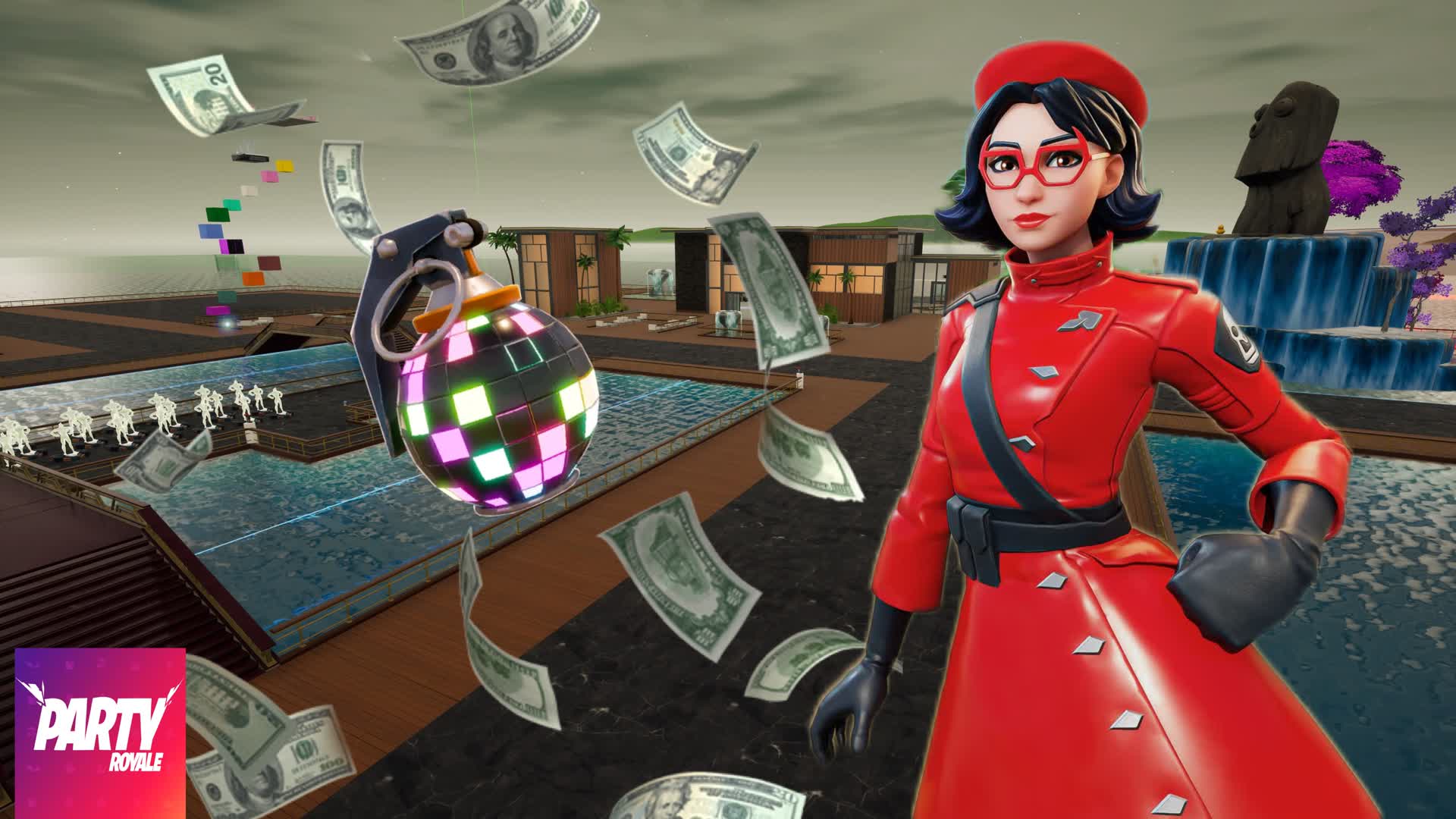 Millionaires Party Royale ثري [ puffyyy ] – Fortnite Creative Map Code