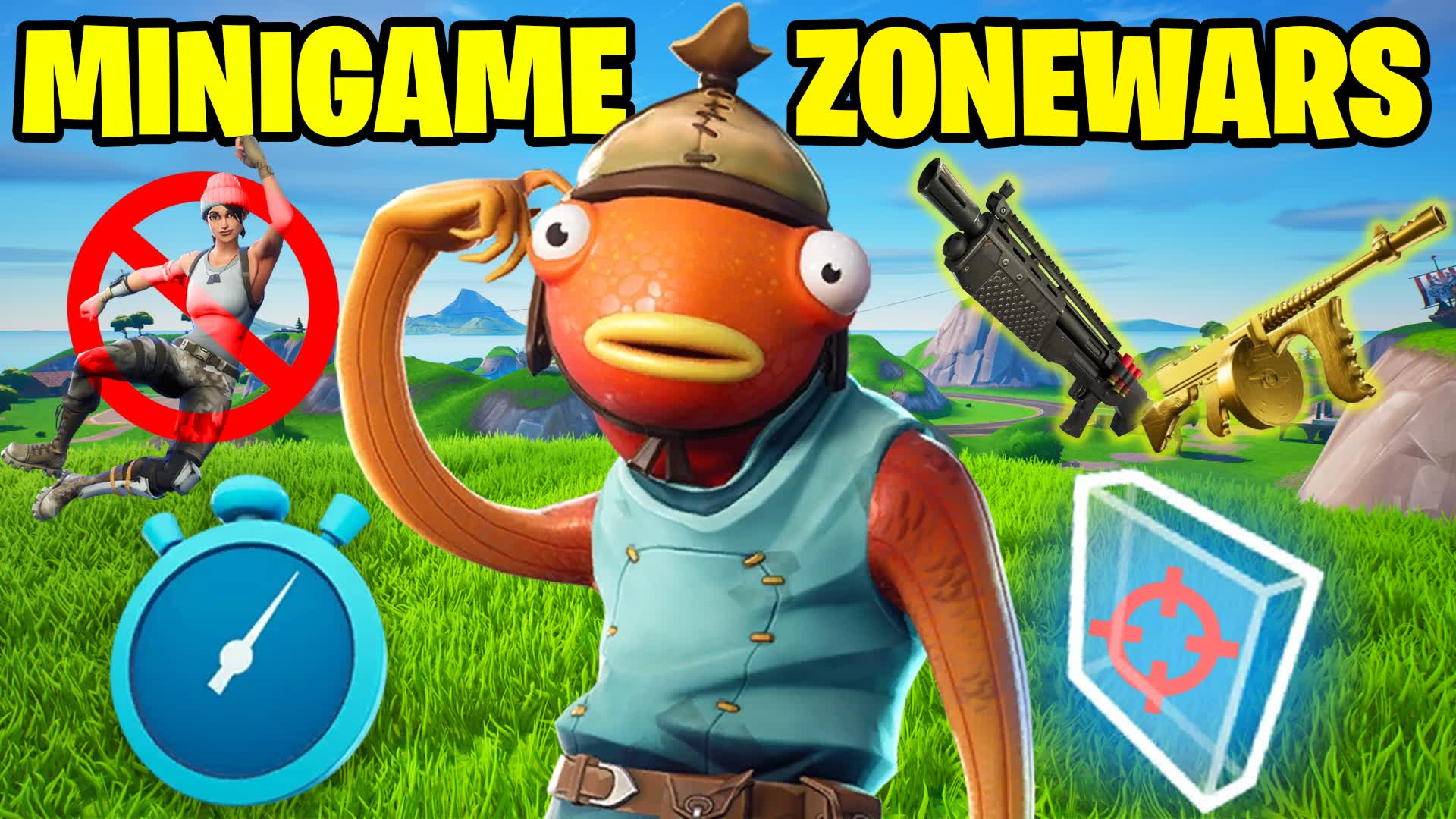 MINIGAME ZONE WARS [ bulkstudios ] – Fortnite Creative Map Code