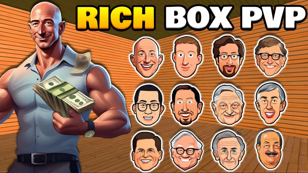 💰 RICH BOX PVP 📦 [ adamqoo ] – Fortnite Creative Map Code