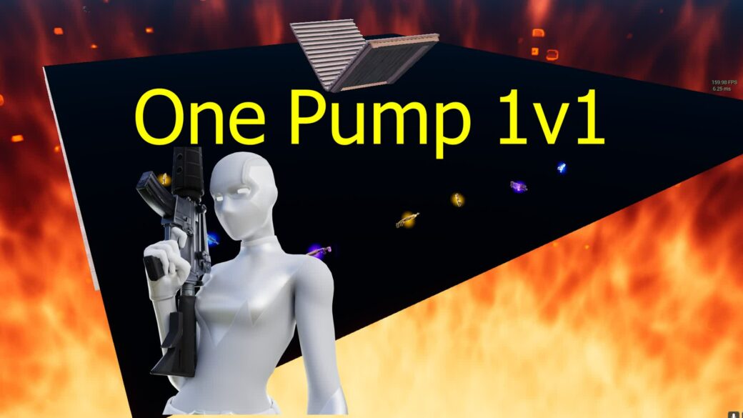 ONE PUMP 1V1 [ finitecactus ] – Fortnite Creative Map Code