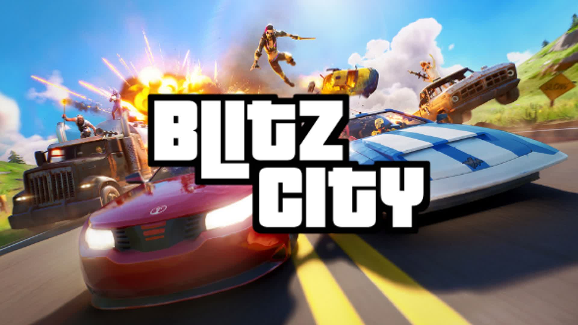 💎BLITZ CITY RP-ALL WEAPONS💥 [ charoonie ] – Fortnite Creative Map Code