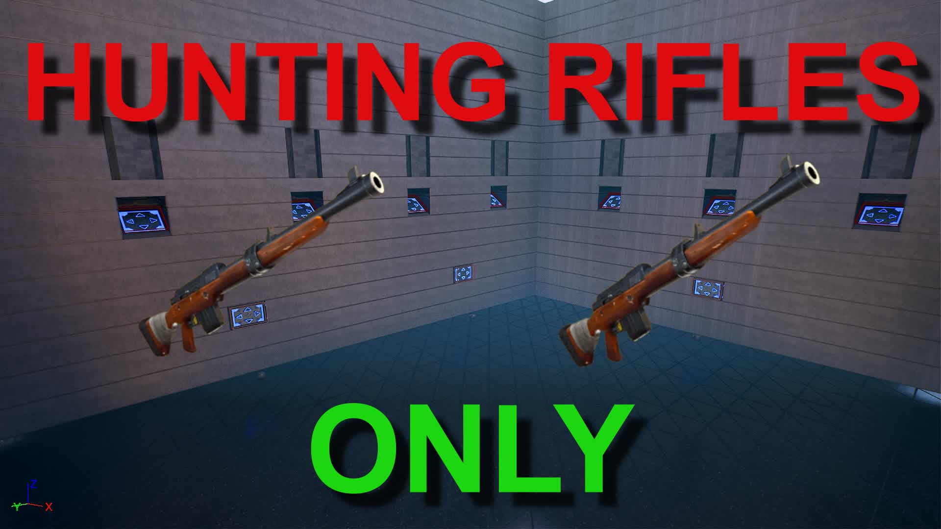 hunting rifles only [ tal1 ] – Fortnite Creative Map Code