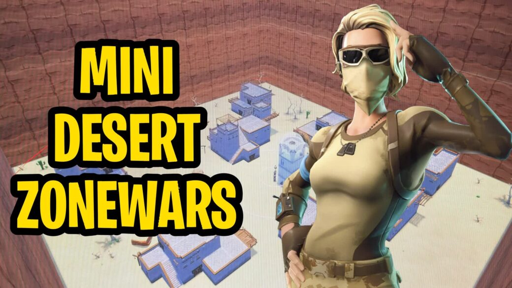 Mini Desert Zonewars [ ogtired ] – Fortnite Creative Map Code