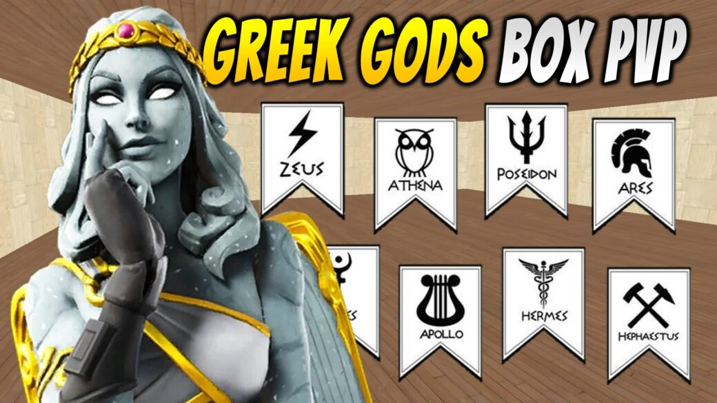 🏹GREEK GODS BOX PVP📦 [ mateofn ] – Fortnite Creative Map Code