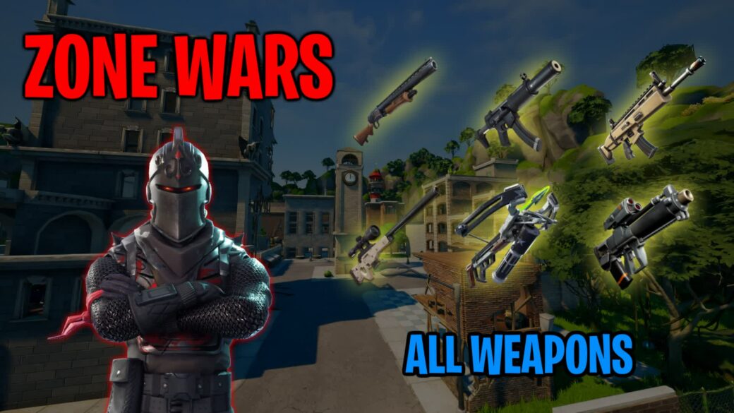 💯[NEW] All Weapons Zone Wars💥 [ patxy ] – Fortnite Creative Map Code