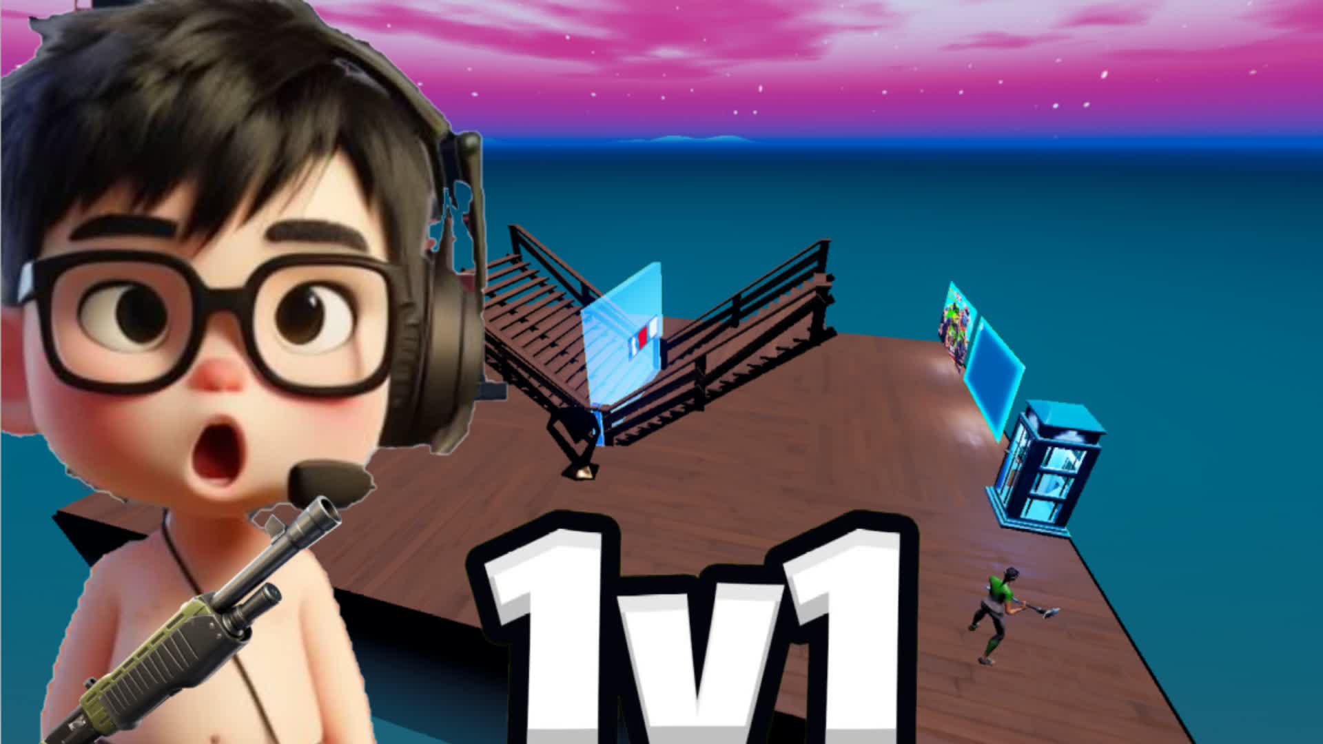 Maps created by aisenjeff at Fortnite Creative HQ