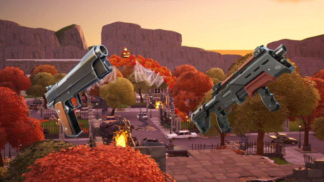 Jumbo Gun Game - Fright Town [ Quanoe ] – Fortnite Creative Map Code