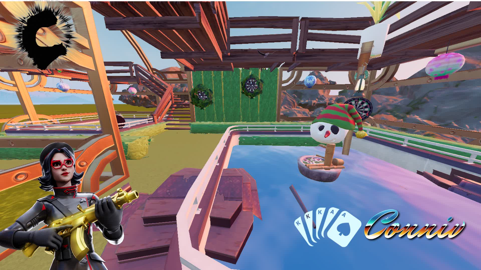 Conniv's Aim Trainer [ conniv ] – Fortnite Creative Map Code