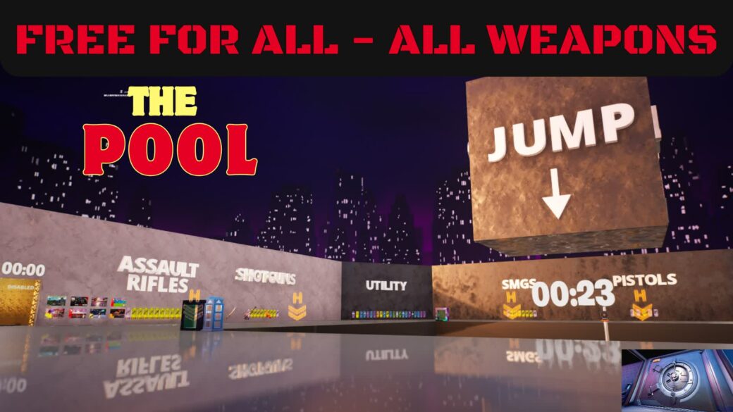 👑 THE POOL 👑 [ alleetv ] – Fortnite Creative Map Code