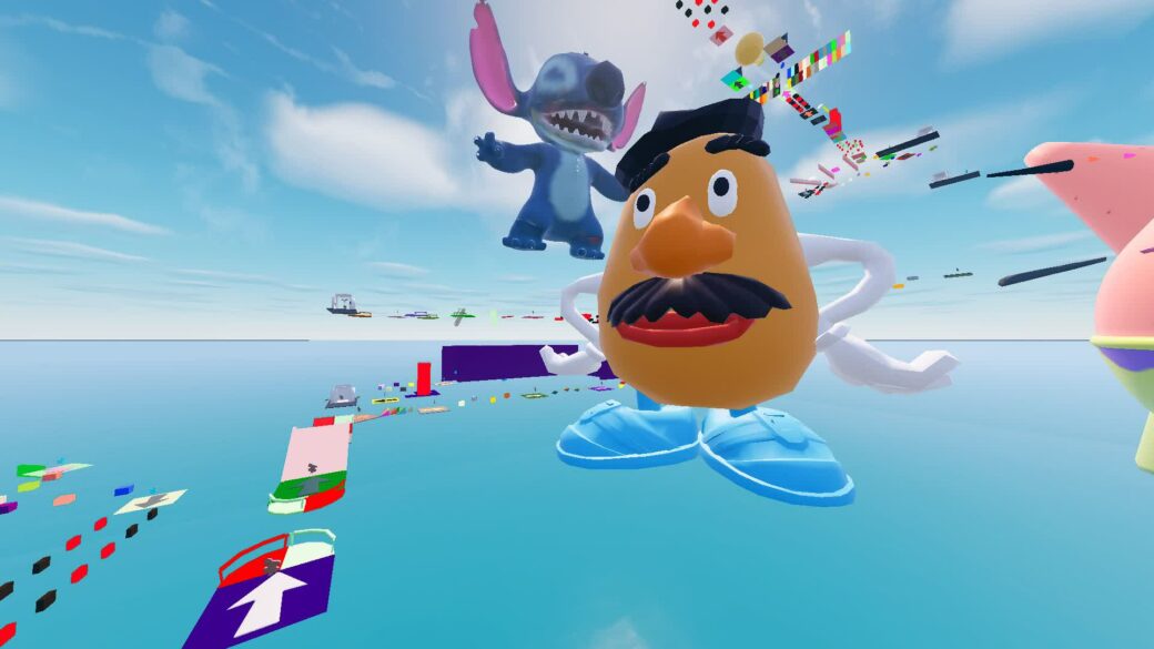 CARTOON OBBY PARKOUR⭐ [ lu984 ] – Fortnite Creative Map Code