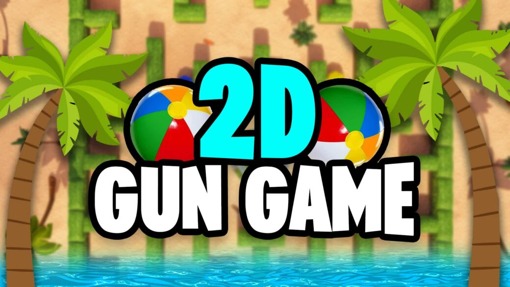 2D BEACH GUN GAME 🌊 ONE SHOT [ ismthy ] – Fortnite Creative Map Code