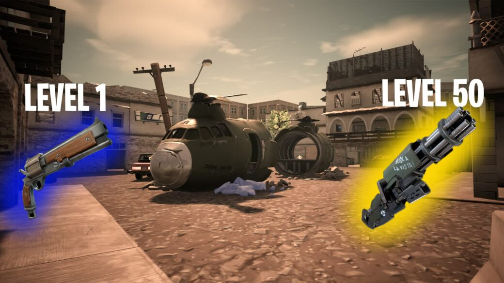 Crash | Gun Game [ caste11o ] – Fortnite Creative Map Code