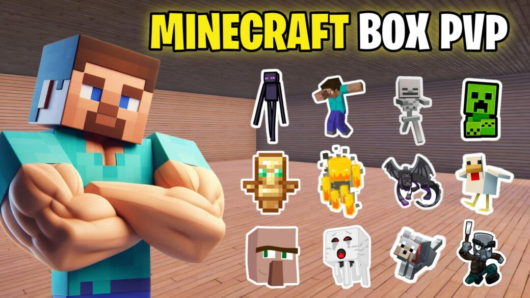 🍀MINECRAFT BOX PVP📦 [ raami ] – Fortnite Creative Map Code