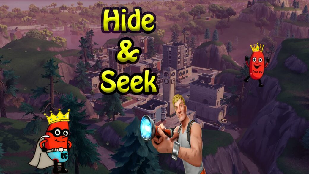 Tilted Towers HIDE AND SEEK [ petabyte ] – Fortnite Creative Map Code