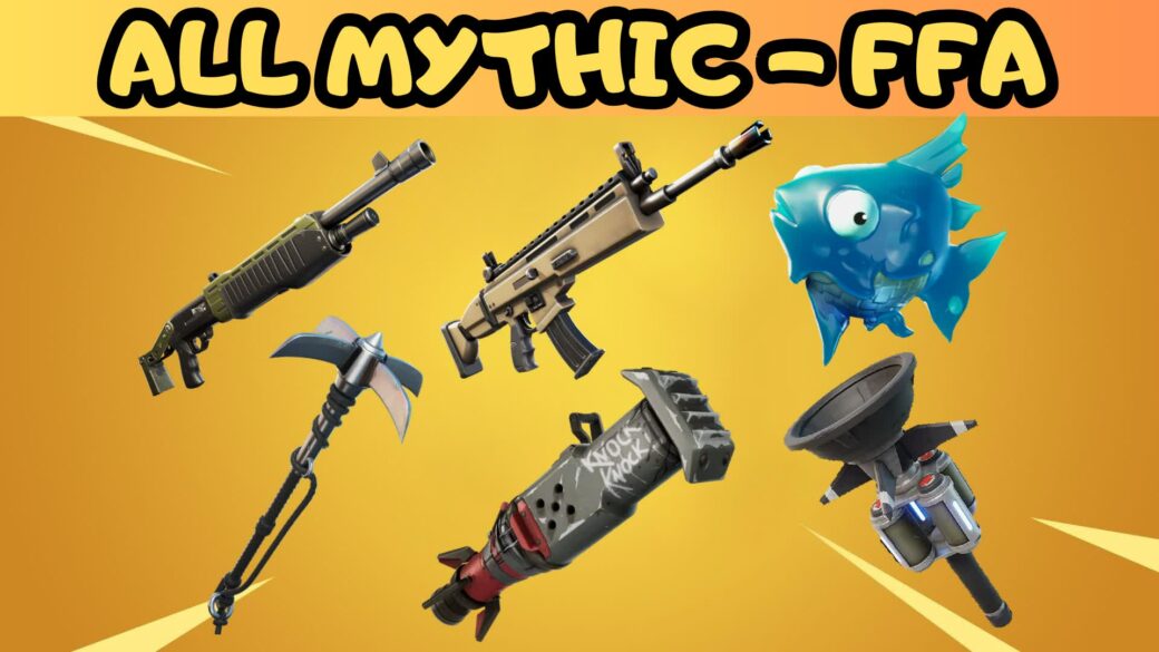 ⭐ALL MYTHIC - FFA⭐ [ loasin ] – Fortnite Creative Map Code