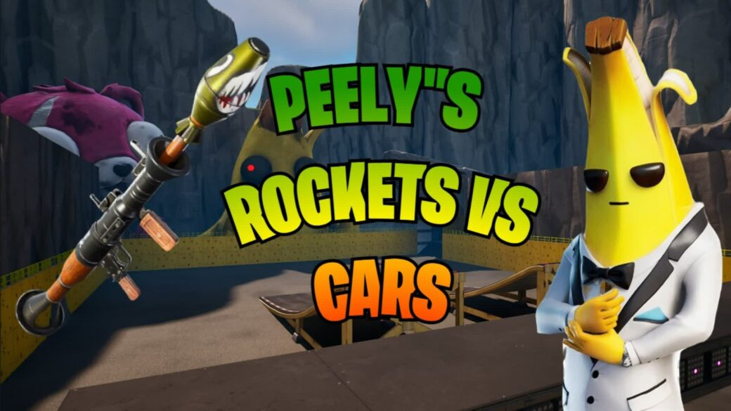 Peely's Rockets VS Cars [ giffylake ] – Fortnite Creative Map Code