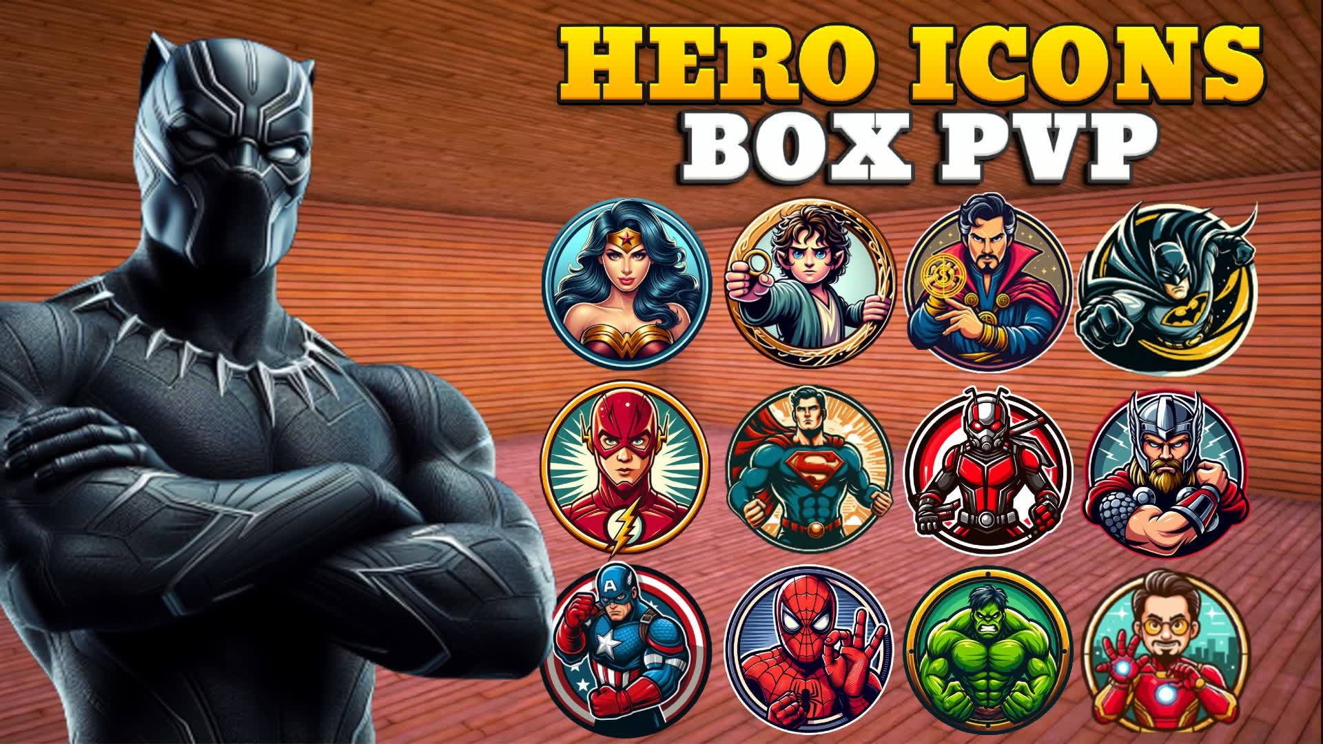 HERO ICONS BOX PVP📦 [ masteroogway ] – Fortnite Creative Map Code
