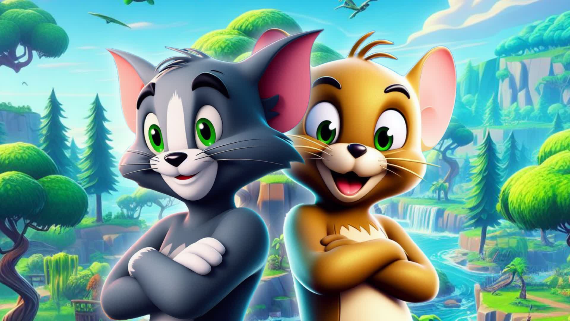 TOM & JERRY ZONEWARS [ alotaske ] – Fortnite Creative Map Code
