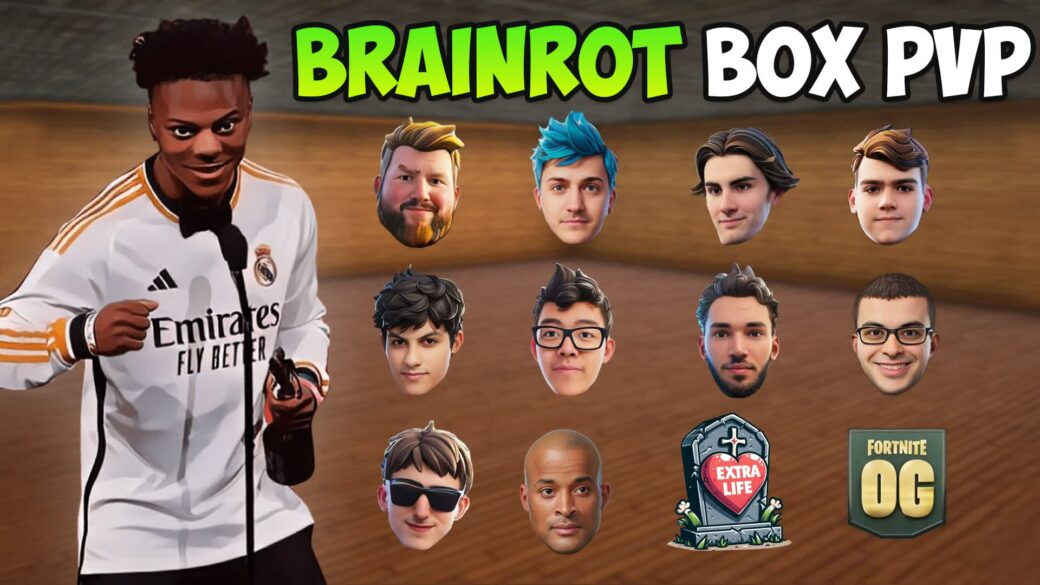 🧠BRAINROT BOX PVP📦 [ back404 ] – Fortnite Creative Map Code