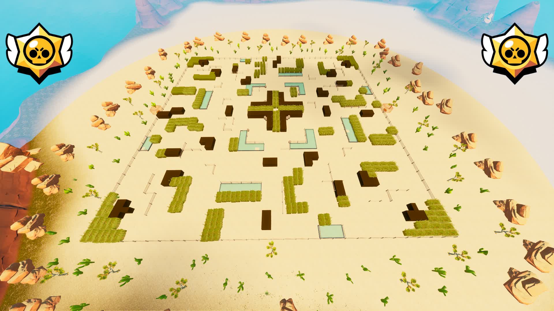 BRAWLSTARS MAP FIGHT ZONE WARS 8 PLAYERS [ le-sniper67 ] – Fortnite ...