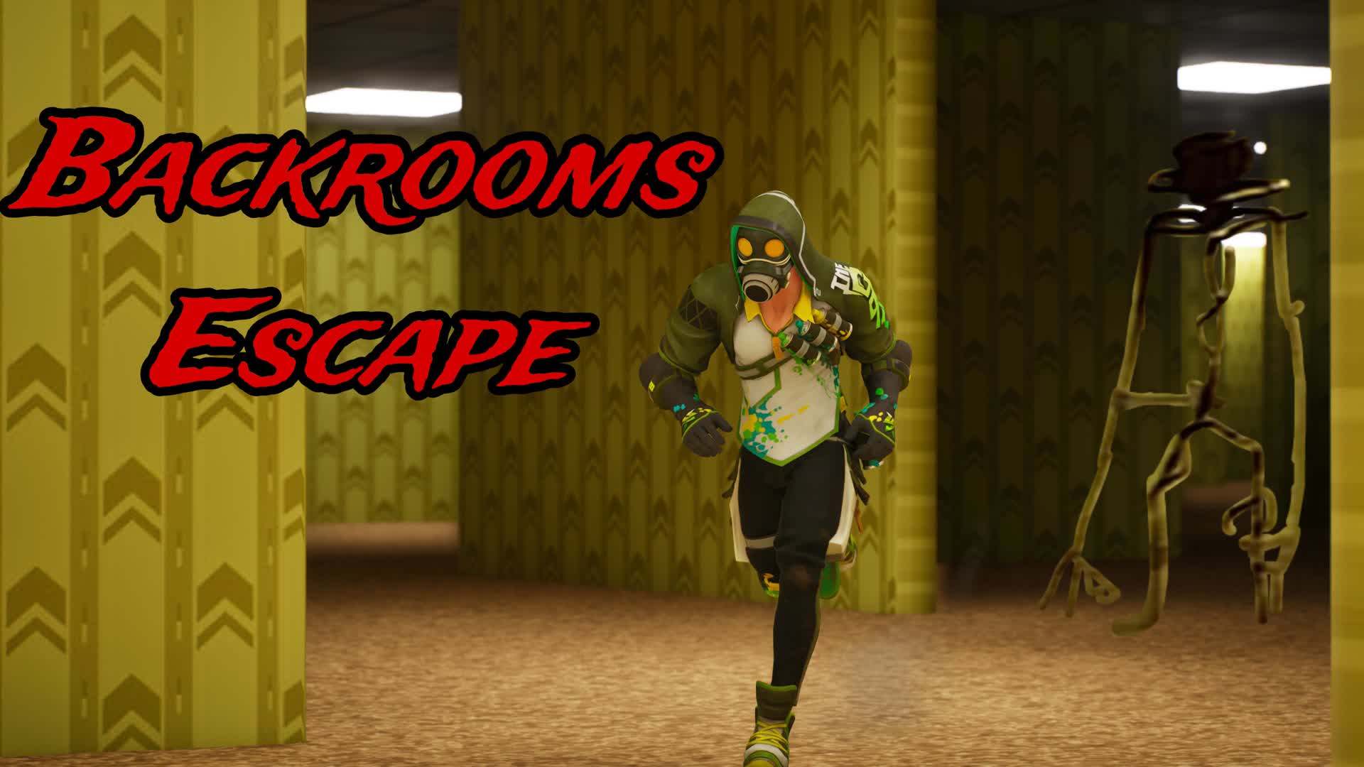 BACKROOMS ESCAPE [HORROR] [ geertjetv ] – Fortnite Creative Map Code