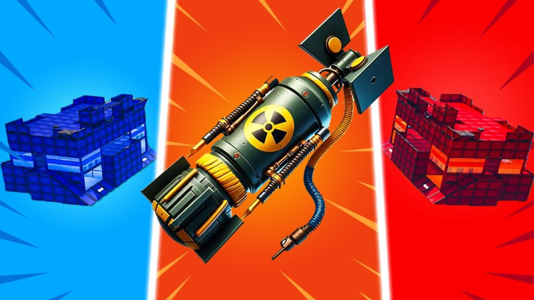 ☢️ NUCLEAR BUNKER RED VS BLUE [ simteix ] – Fortnite Creative Map Code