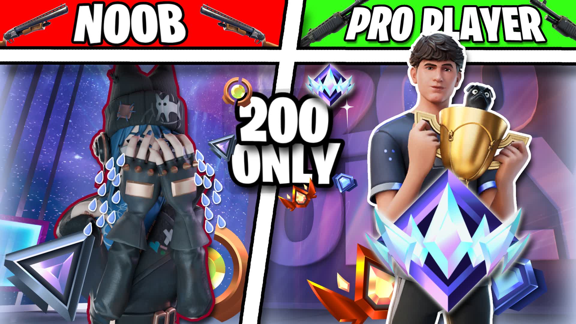 🎯ONLY 200 HEADSHOT 🌀 [RANKED] 👑 [ fentlii ] – Fortnite Creative Map Code