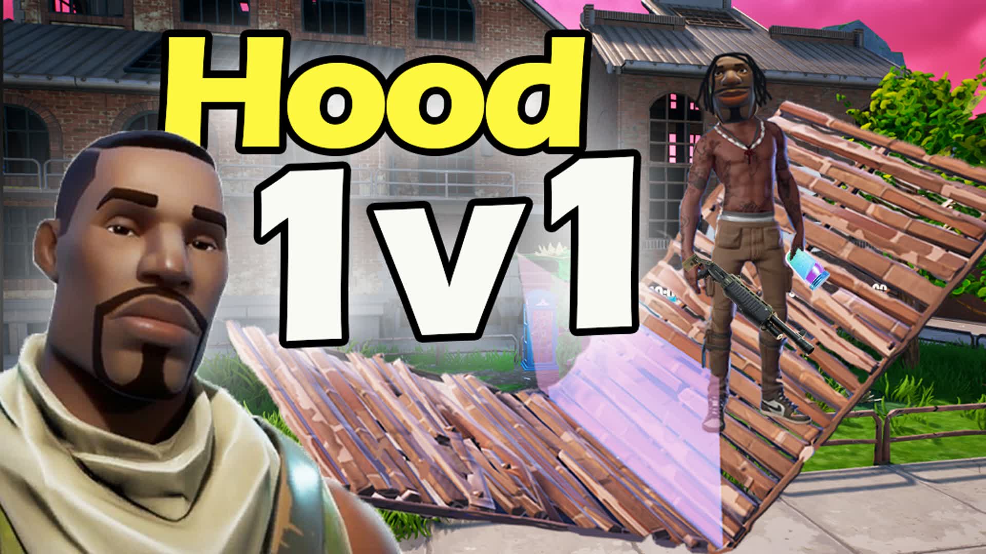 ⚠️ Hood 1v1 ⚠️ custom speed [ bigig ] – Fortnite Creative Map Code