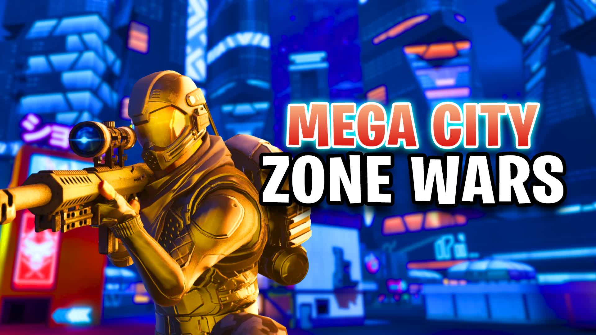 Mega City Zone Wars [ rhoke ] – Fortnite Creative Map Code
