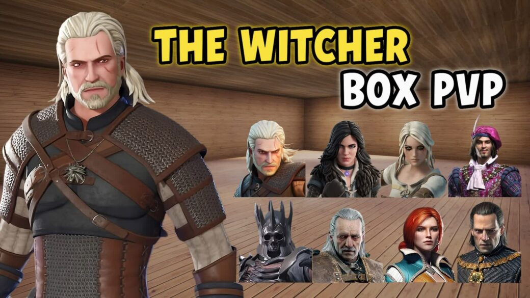 THE WITCHER BOX PVP [ zaraki0710 ] – Fortnite Creative Map Code