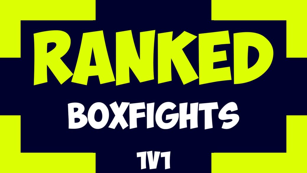 RANKED BOX FIGHTS 1V1 [ dr7 ] – Fortnite Creative Map Code