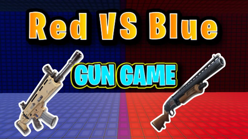 Red Vs Blue Gun Game [ raz0r ] – Fortnite Creative Map Code