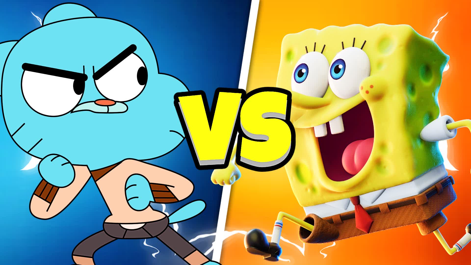 GUMBALL VS SPONGEBOB [ dyzio26 ] – Fortnite Creative Map Code