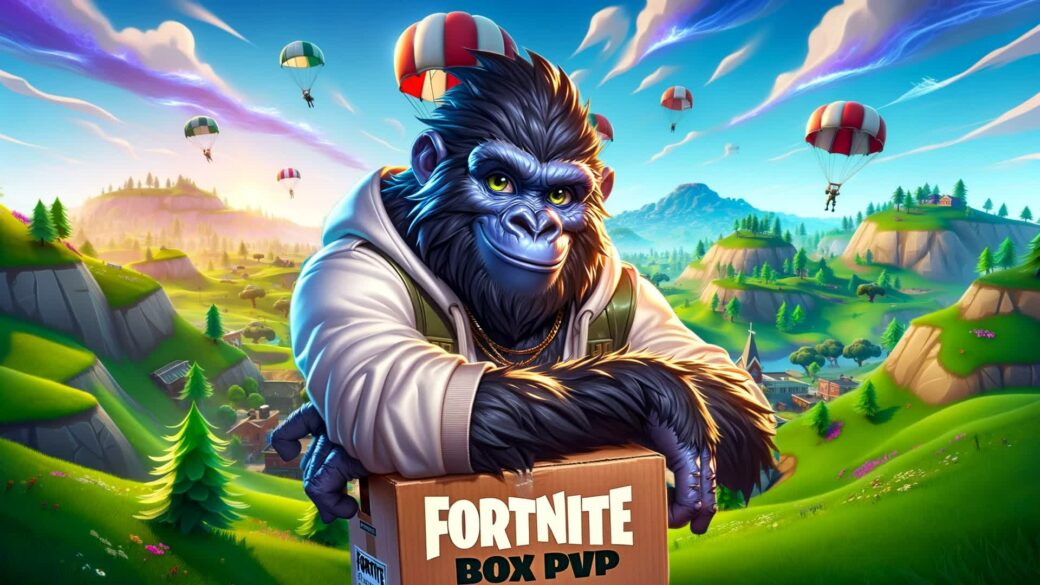 🦍Gorilla 4x Box PvP📦🍌 [ levitron ] – Fortnite Creative Map Code