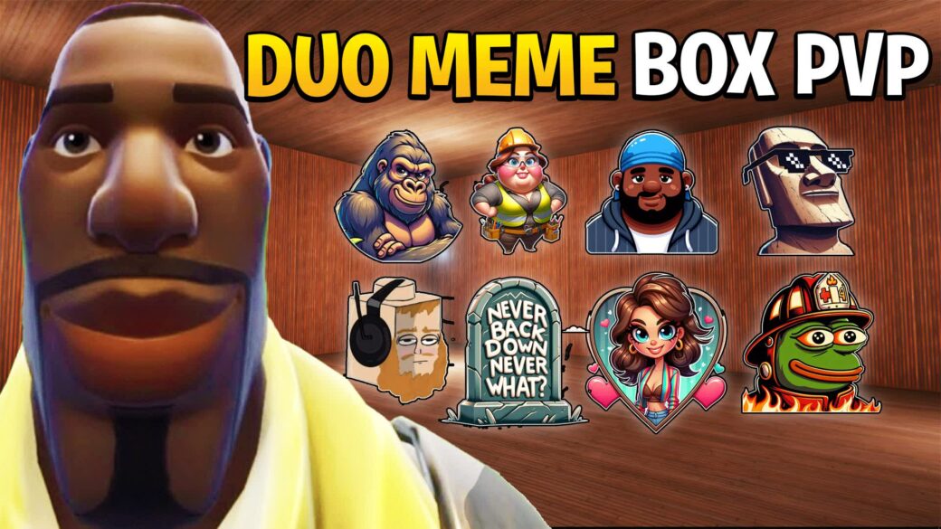 💀Duo Meme Box PVP📦 [ surverey ] – Fortnite Creative Map Code