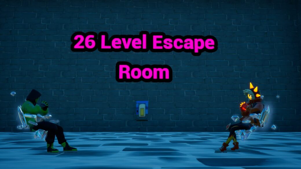 26 Level Escape Room [Easy] [ mdlittl ] – Fortnite Creative Map Code