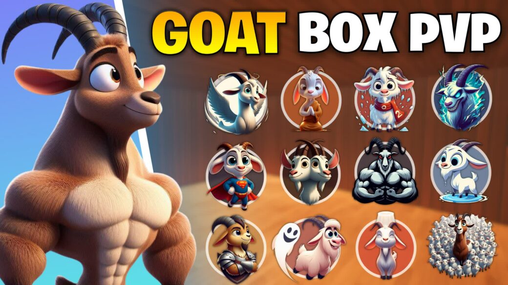 🐐GOAT BOX PVP📦 [ krazon ] – Fortnite Creative Map Code