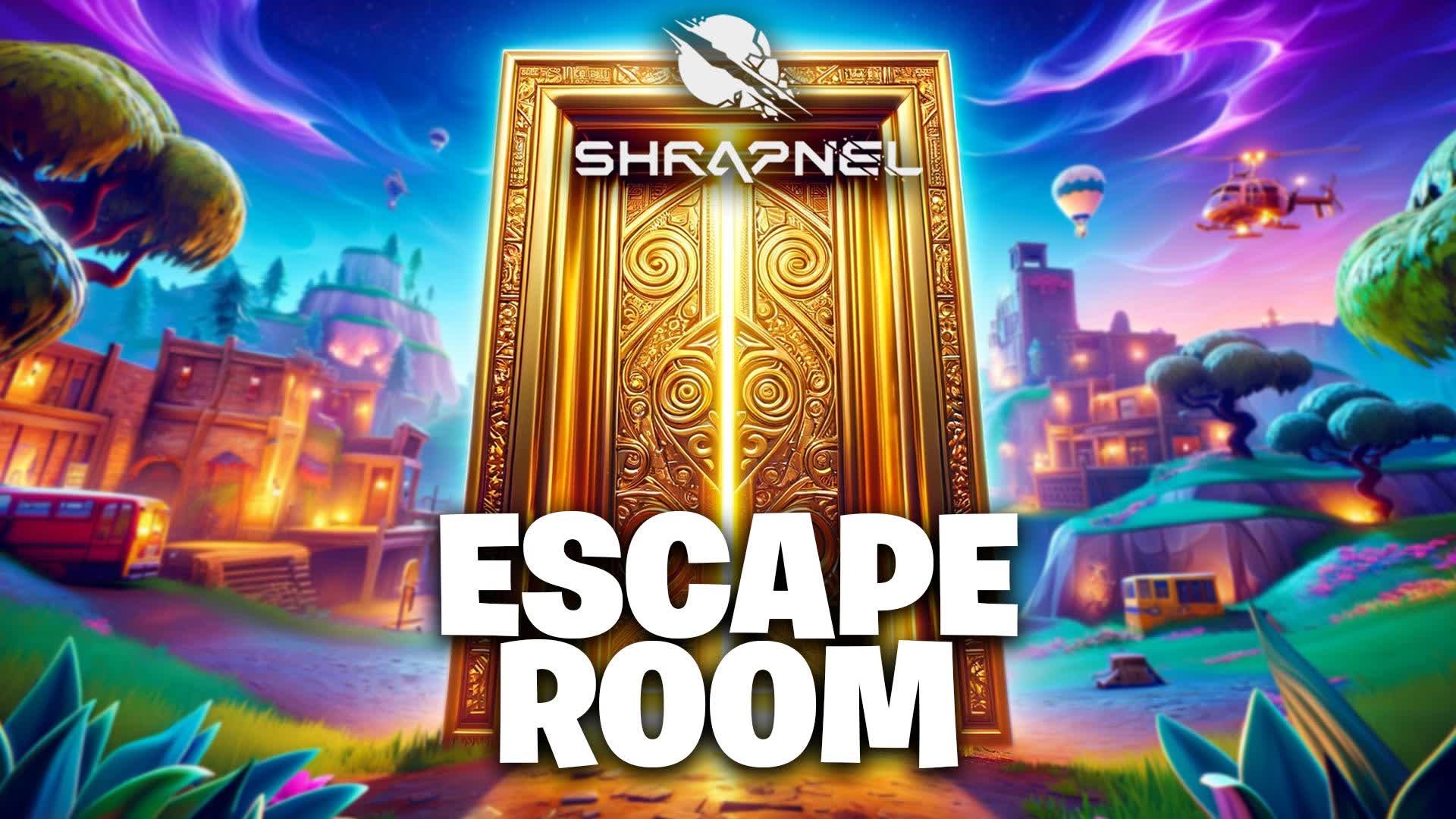 SHRAPNEL ESCAPE ROOM [ scalingstudios ] – Fortnite Creative Map Code
