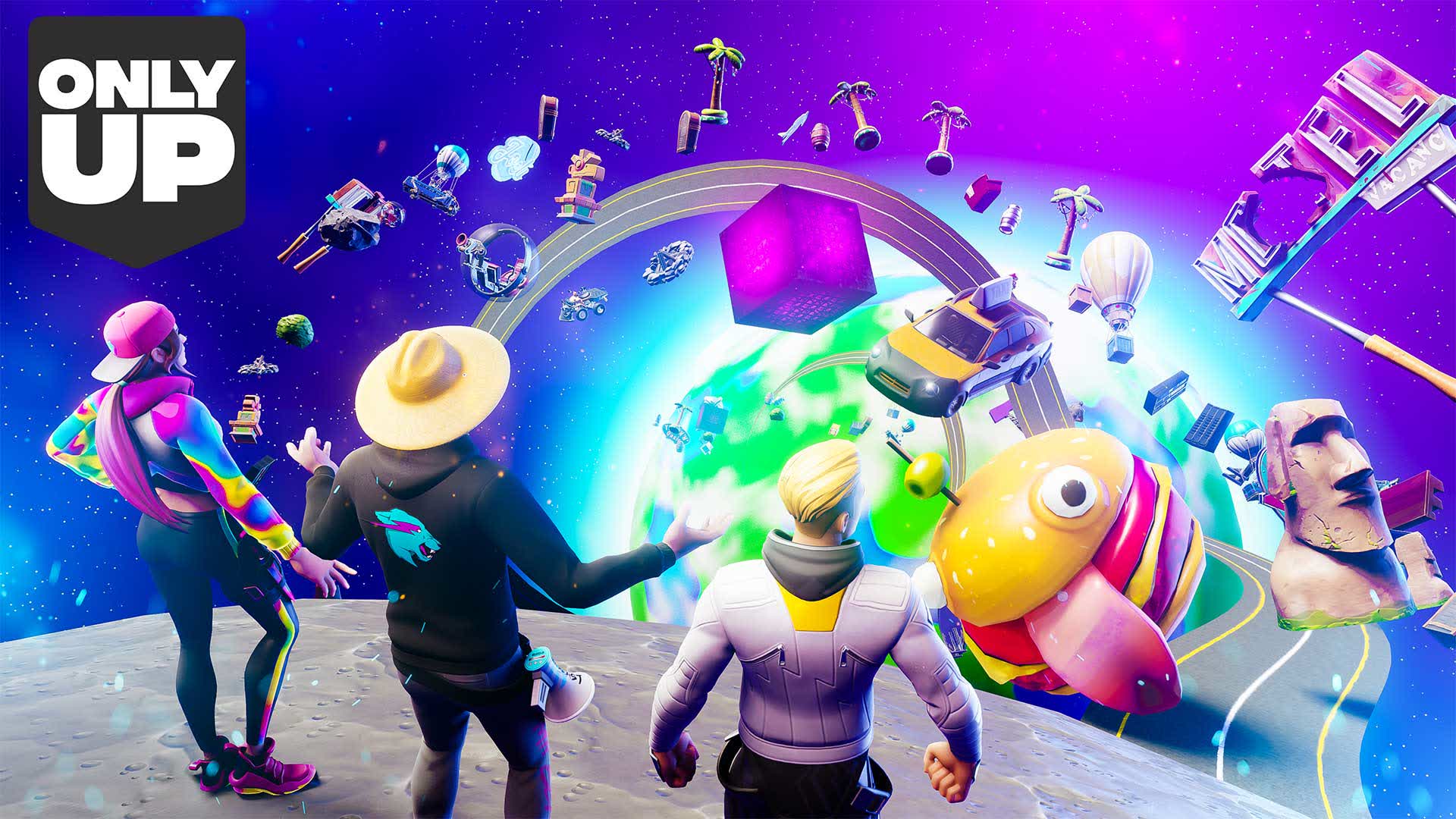 YOUTUBERS ONLYUP 🚀 [ paraduze ] – Fortnite Creative Map Code