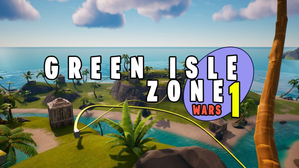 Green Isle Zone Wars [ vyruxzz ] – Fortnite Creative Map Code