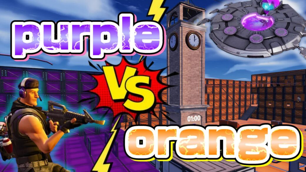 purple VS orange [ hasei ] – Fortnite Creative Map Code