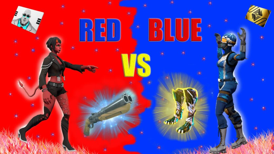 ABILITIES RED VS BLUE MAYHEM 🔴🔵 [ yeimix ] – Fortnite Creative Map Code