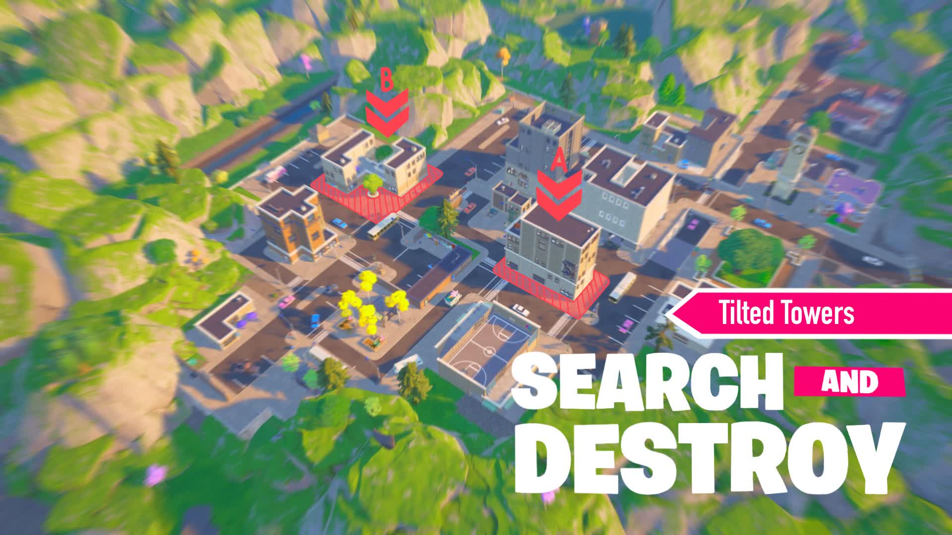 Tilted Search and Destroy [ lavandou ] – Fortnite Creative Map Code