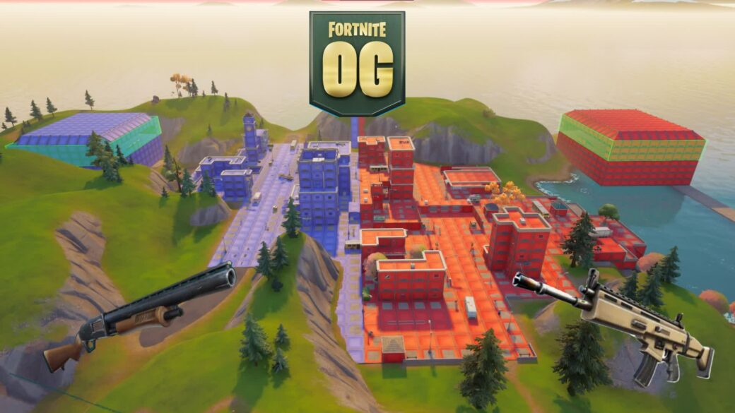 RED VS BLUE OG TILTED 🔴🔵 [ sui ] – Fortnite Creative Map Code