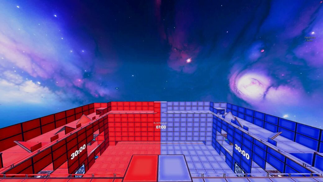 Crazy Space Red vs Blue [ superdope ] – Fortnite Creative Map Code