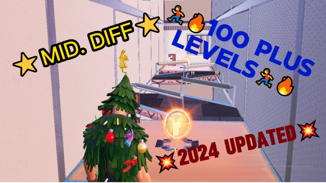 DEFAULT PARKOUR 100+ LEVELS ⭐ MID DIF. [ yehti ] – Fortnite Creative ...
