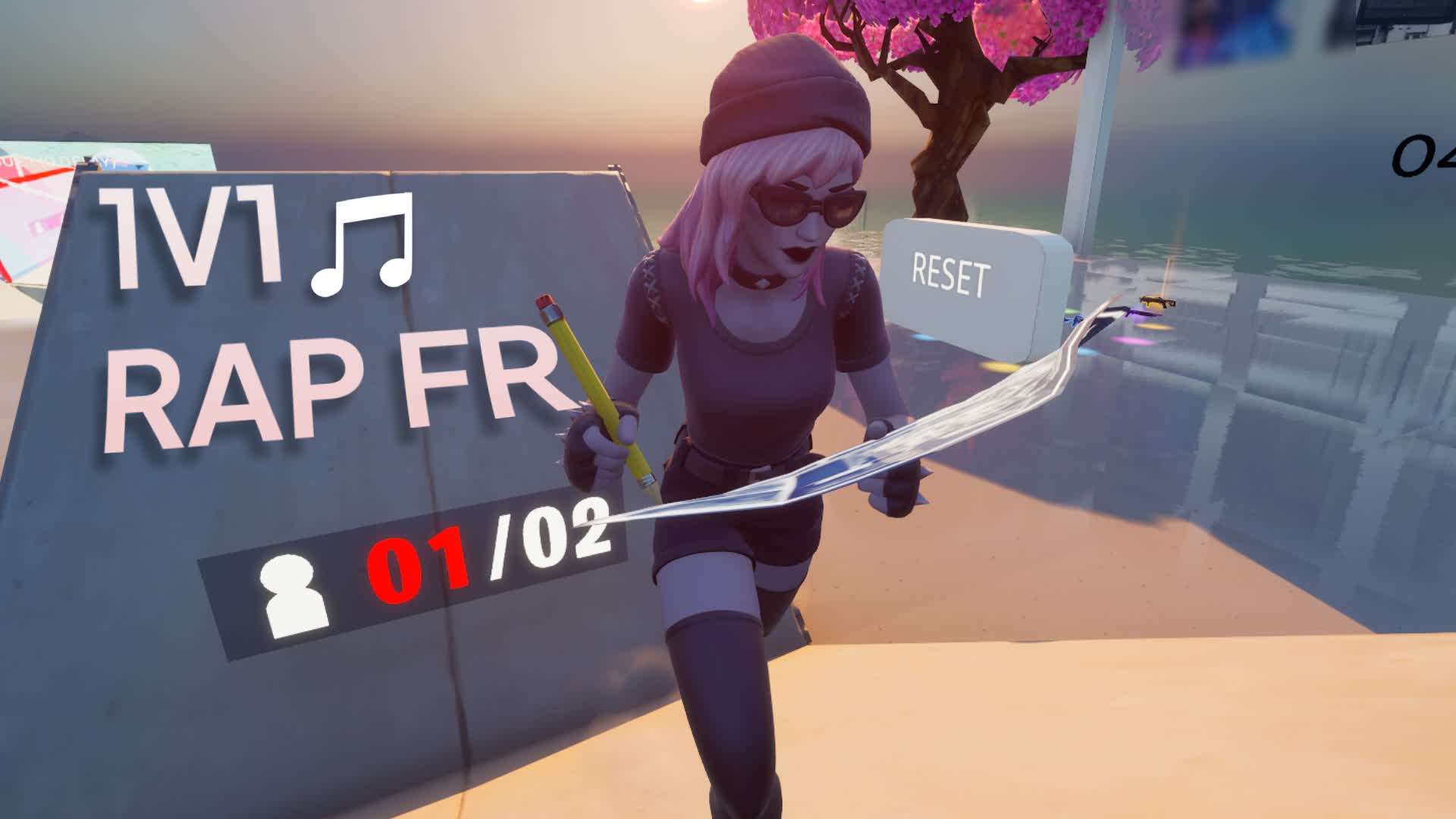 1V1 Mec2Paname 🇫🇷🎵 [ tard ] – Fortnite Creative Map Code